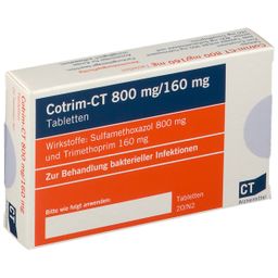 Cotrim - Ct 800Mg/160Mg 20 St mit dem E-Rezept kaufen - Shop Apotheke