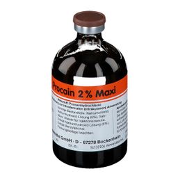 Procain 2% Maxi Injektionsflaschen 100 ml - Shop Apotheke