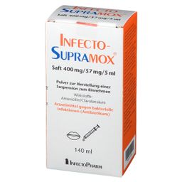 InfectoSupramox® 400 mg/57 mg/5 ml 140 ml mit dem E-Rezept kaufen ...