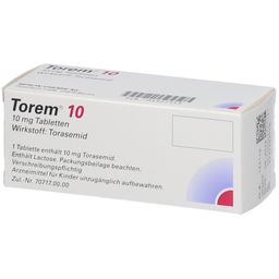 Torem® 10 100 St mit dem E-Rezept kaufen - Shop Apotheke