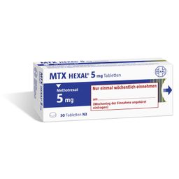 MTX HEXAL® 5 mg 30 St mit dem E-Rezept kaufen - Shop Apotheke