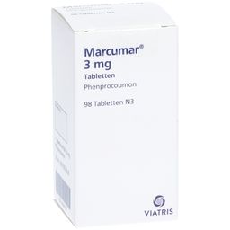 Marcumar® 3 mg 98 St mit dem E-Rezept kaufen - Shop Apotheke