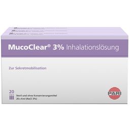 MucoClear® 3% Inhalationslösung 60x4 ml - Shop Apotheke