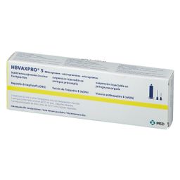 Hbvaxpro 5 µg 0,5 ml mit dem E-Rezept kaufen - Shop Apotheke