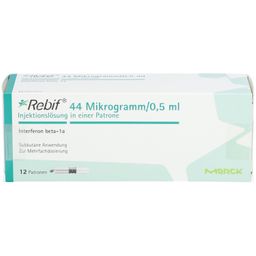 Rebif® 44 µg/0,5 ml 12 St mit dem E-Rezept kaufen - Shop Apotheke