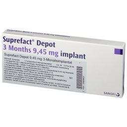 Suprefact® Depot 9,45 mg 3-Monatsimplantat 1 St mit dem E-Rezept kaufen ...