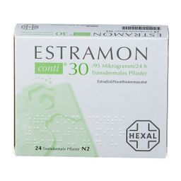 ESTRAMON conti® 30/95 µg/24 Stunden 24 St mit dem E-Rezept kaufen ...