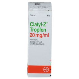 Ciatyl-Z® Tropfen 20 mg/ml 30 ml mit dem E-Rezept kaufen - Shop Apotheke