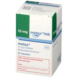 metex® 10 mg 30 St mit dem E-Rezept kaufen - Shop Apotheke