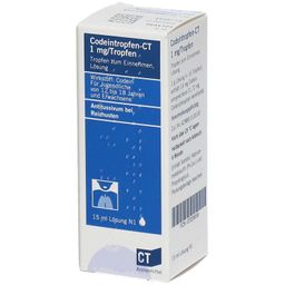 Codeintropfen-Ct 1 mg/Tropfen 15 ml mit dem E-Rezept kaufen - Shop Apotheke