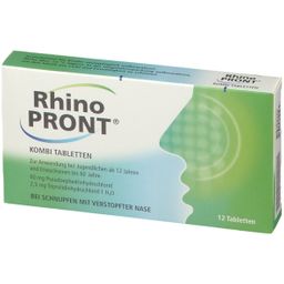 RhinoPRONT® KOMBI TABLETTEN 12 St - Shop Apotheke
