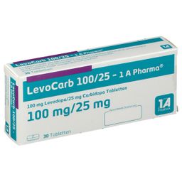 Levocarb 100/25 1A Pharma® 30 St mit dem E-Rezept kaufen - Shop Apotheke