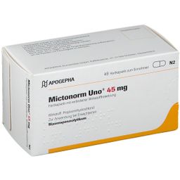 Mictonorm® Uno 45 mg 49 St mit dem E-Rezept kaufen - Shop Apotheke