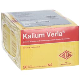 Kalium Verla® Granulat Beutel 100 St - Shop Apotheke
