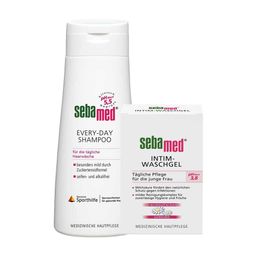 sebamed® Intim-Waschgel + sebamed® Every-Day Shampoo 200+200 ml - Shop ...