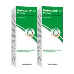 Ketozolin® 2% Shampoo 2x120 ml - Shop Apotheke