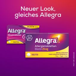 Allegra Allergietabletten | Schnell bei Heuschnupfen und ganzjährigen ...