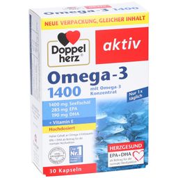 Doppelherz® aktiv Omega-3 1400 Kapseln 30 St - Shop Apotheke