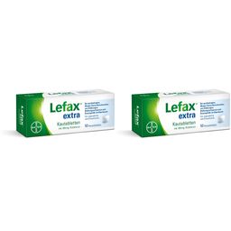Lefax® extra Kautabletten 2x50 St - Shop Apotheke