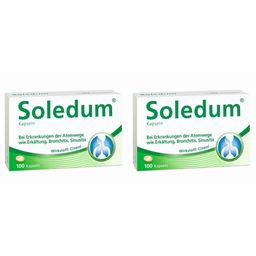 Soledum® Kapseln bei Erkältung, Bronchitis & Sinusitis 2x100 St - Shop ...