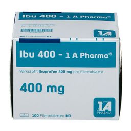 Ibu 400 1A Pharma® 100 St mit dem E-Rezept kaufen - Shop Apotheke
