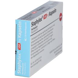 Staphylex® 500 mg Kapseln 20 St mit dem E-Rezept kaufen - Shop Apotheke