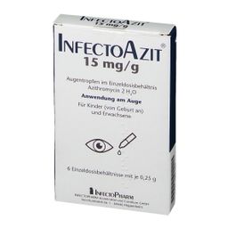 InfectoAzit® 15 mg/g 6x0,25 g mit dem E-Rezept kaufen - Shop Apotheke