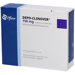 DEPO-CLINOVIR® 150 mg 6 St mit dem E-Rezept kaufen - Shop Apotheke