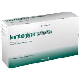 Komboglyze® 2,5 mg/850 mg 196 St mit dem E-Rezept kaufen - Shop Apotheke