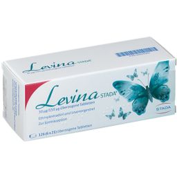 Levina STADA® 30 µg/150 µg überzogene Tablette 6x21 St mit dem E-Rezept ...