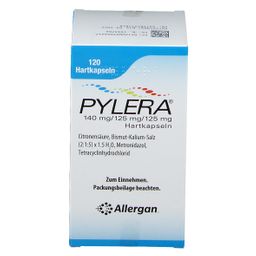 PYLERA® 140 mg/125 mg/125 mg 120 St mit dem E-Rezept kaufen - Shop Apotheke
