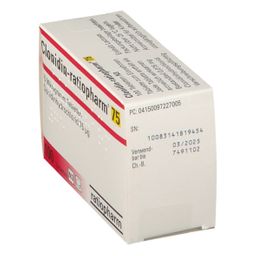 Clonidin-ratiopharm® 75 100 St mit dem E-Rezept kaufen - SHOP APOTHEKE