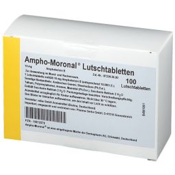AMPHO-MORONAL Lutschtabletten 10 mg 100 St mit dem E-Rezept kaufen ...