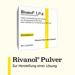 Rivanol® 1,0 g 10 St - Shop Apotheke