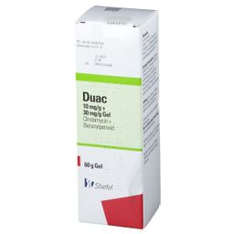 Duac 10 mg/g + 30 mg/g Gel 60 g mit dem E-Rezept kaufen - Shop Apotheke