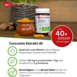 Curcumin Extrakt 45 Kapseln 90 St - Shop Apotheke