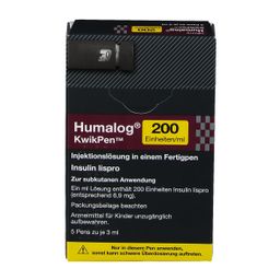 Humalog® KwikPen™ 200 Einheiten/ml 5x3 ml mit dem E-Rezept kaufen ...