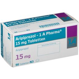 Aripiprazol - 1 A Pharma® 15 mg 49 St mit dem E-Rezept kaufen - Shop ...