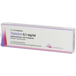 Triptofem 0,1 mg/ml 2 St mit dem E-Rezept kaufen - Shop Apotheke