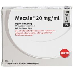Mecain® 20 mg/ml 5x5 ml mit dem E-Rezept kaufen - Shop Apotheke