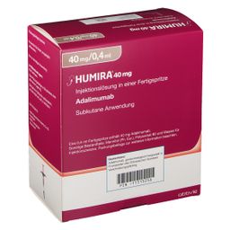 Humira® 40 Mg/0.4MlSpr 6 St mit dem E-Rezept kaufen - Shop Apotheke