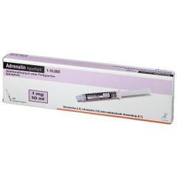 Adrenalin Aguettan 1:10.000 Injektionslösung in einer Fertigspritze ...