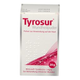 Tyrosur® Wundheilpuder 20 g - Shop Apotheke