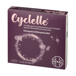 Cyclelle® 120 µg/15 µg pro 24 Stunden 3 St mit dem E-Rezept kaufen ...