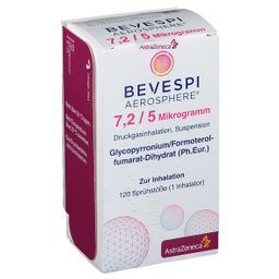 Bevespi® Aerosphere 7,2 µg/5 µg 1 St mit dem E-Rezept kaufen - Shop ...