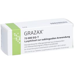 GRAZAX® 75.000 SQ®-T 100 St mit dem E-Rezept kaufen - Shop Apotheke