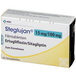 Steglujan® 15 mg/100 mg 28 St mit dem E-Rezept kaufen - Shop Apotheke