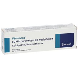 WYNZORA 50 Mikrogramm/g + 0,5 mg/g Creme 60 g mit dem E-Rezept kaufen ...