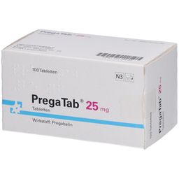 PregaTab® 25 mg 100 St mit dem E-Rezept kaufen - Shop Apotheke