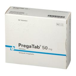 PregaTab® 50 mg 50 St mit dem E-Rezept kaufen - Shop Apotheke
